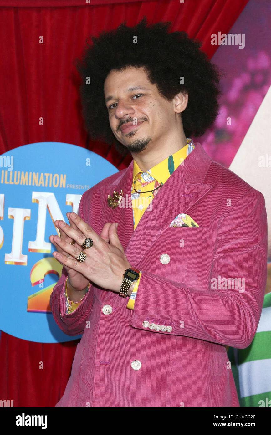 LOS ANGELES - DEC 12: Eric Andre at the Sing 2 Premiere at the Greek ...