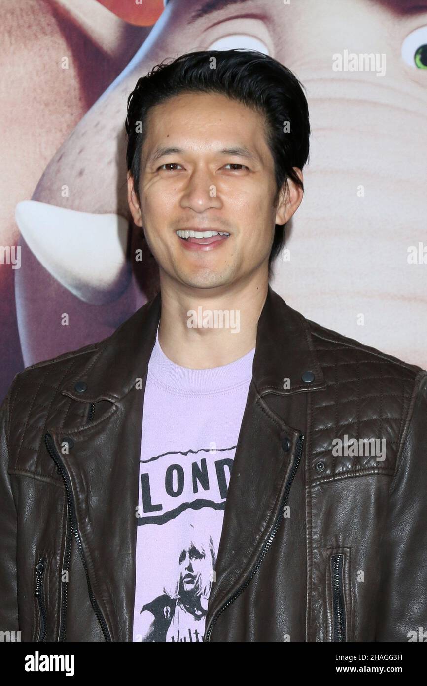 LOS ANGELES - DEC 12: Harry Shum Jr at the Sing 2 Premiere at the Greek ...