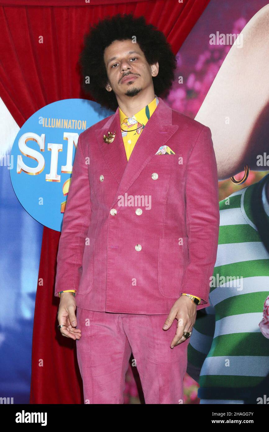 LOS ANGELES - DEC 12: Eric Andre at the Sing 2 Premiere at the Greek ...
