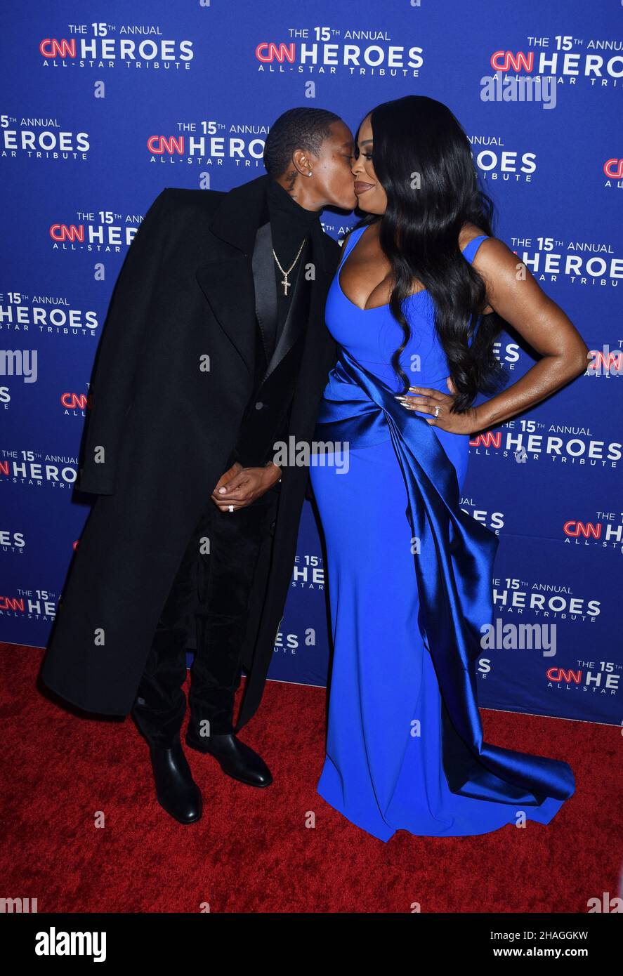 Jessica Betts and Niecy Nash at the 15th Annual CNN Heroes All- Star ...