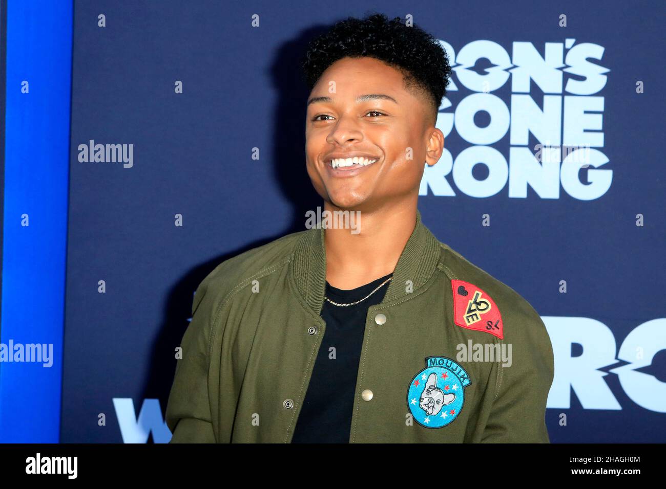 LOS ANGELES - OCT 19: Andre Swilley at Ron's Gone Wrong Premiere at El ...