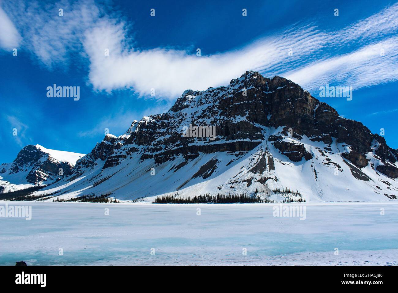 Beautiful scenery of Banff National Park in Alberta, Canada during ...