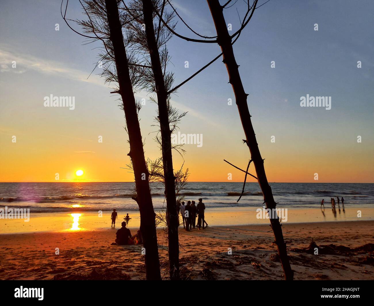 Backwater of Kerala-Gods own country Stock Photo - Alamy