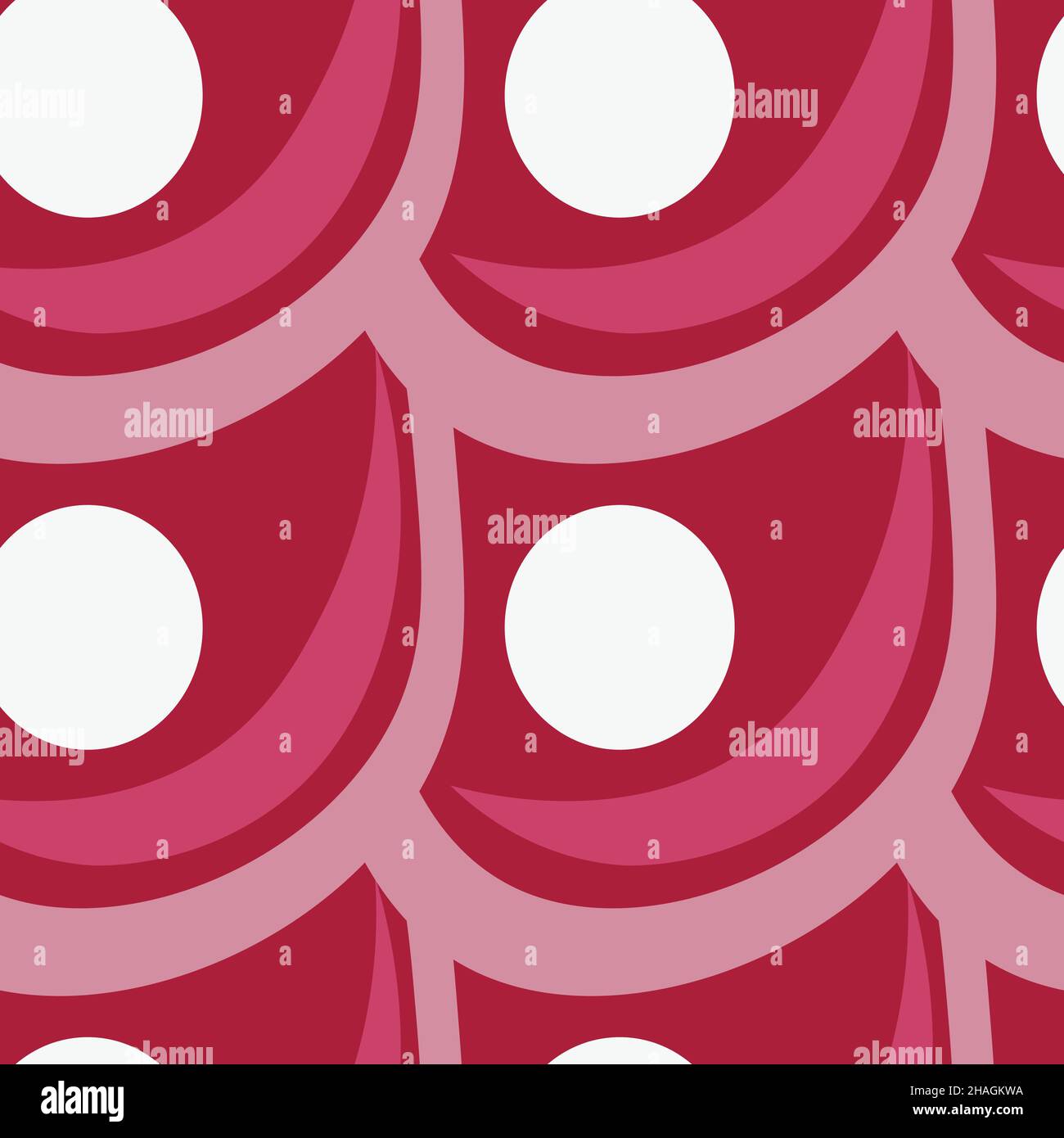 Illustration A seamless pattern on a square background - the scales of ...