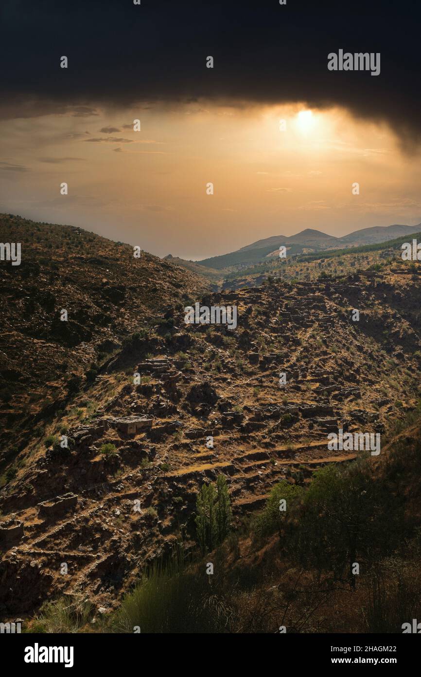 Spanish Machu Picchu in the Canos de Seron Stock Photo - Alamy