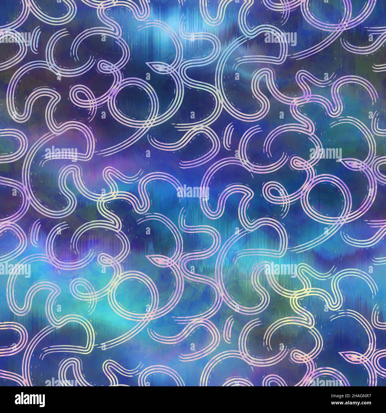 Seamless iridescent rainbow light pattern for print Stock Photo - Alamy