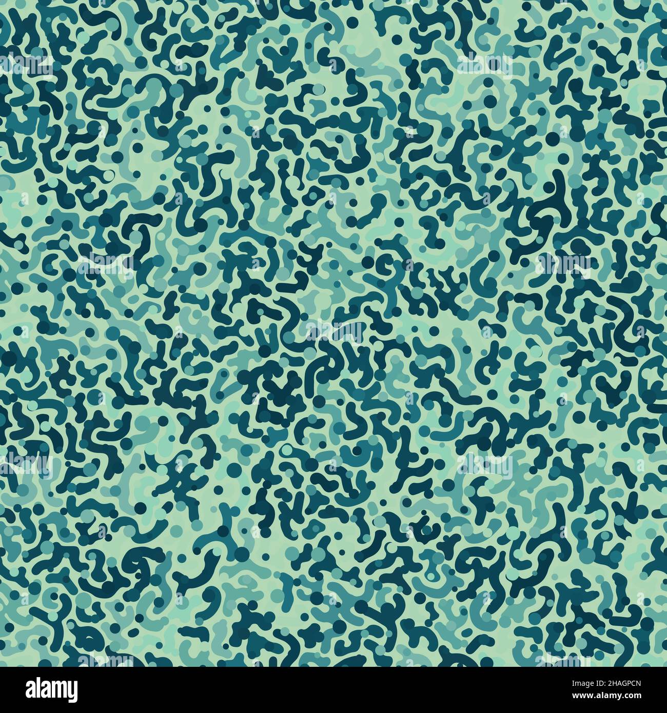 Digital camouflage seamless pattern. Ornate spots for naval military ...