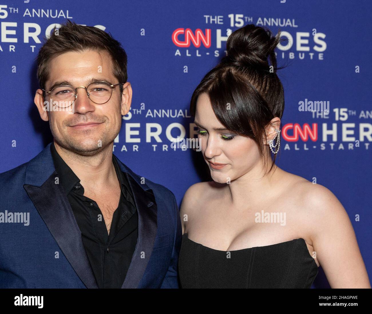December 12, 2021, New York, New York, United States: Jason Ralph and ...