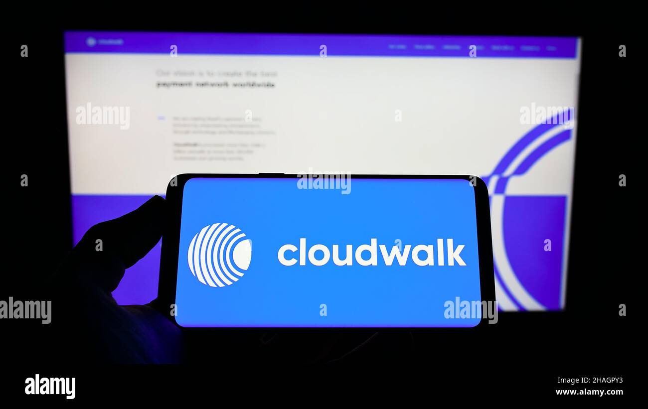 Cloudwalk logo hi-res stock photography and images - Alamy