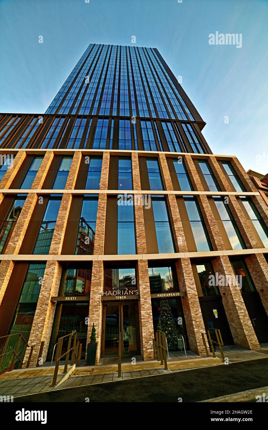 Hadrian's Tower residential block in Newcastle city centre was designed ...