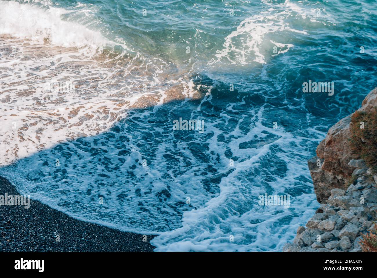 Santorini black and white hi-res stock photography and images - Alamy