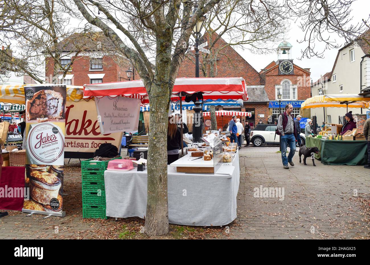Emsworth Hampshire England UK - The farmers market which is held on ...
