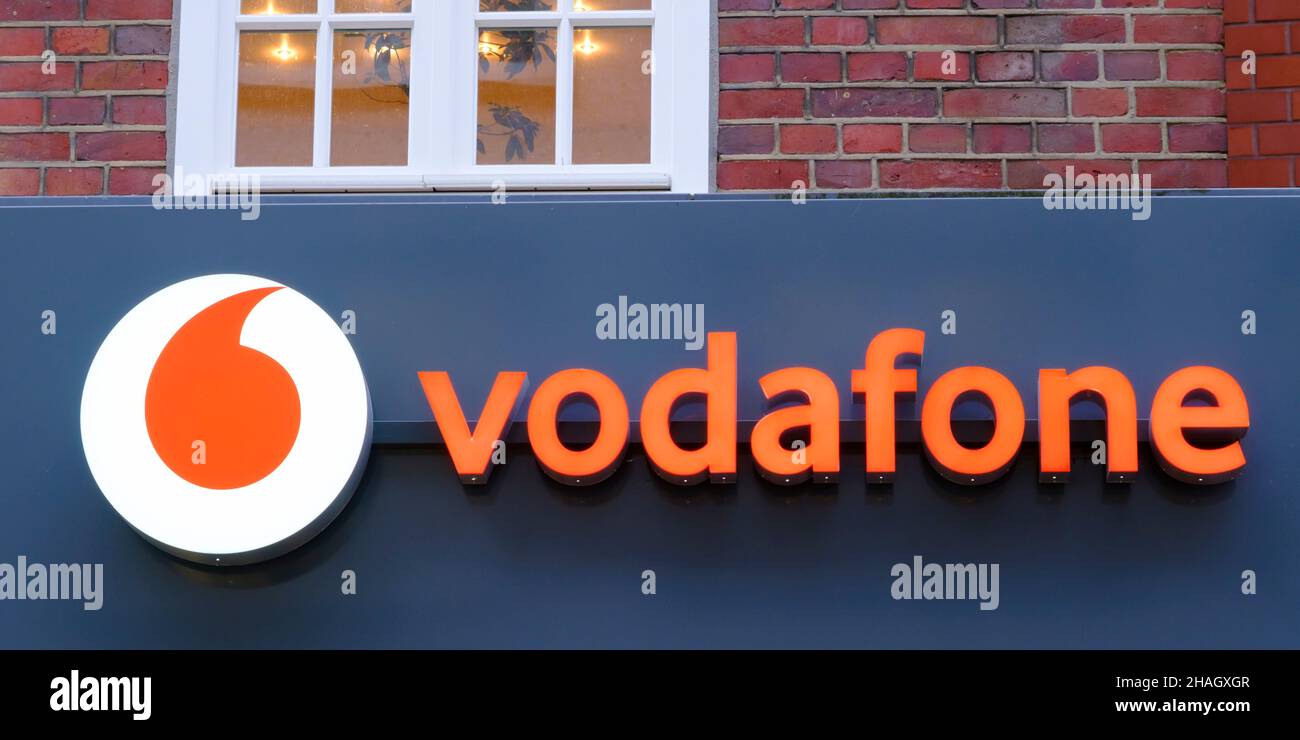 Sign And Logo Of Vodafone, Mobile Stock Photo - Alamy