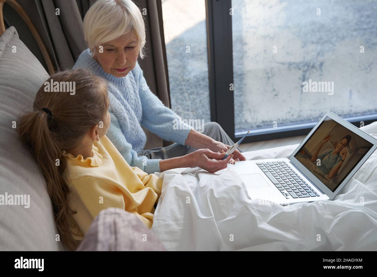 Health issues of little girl being resolved with online consultation ...