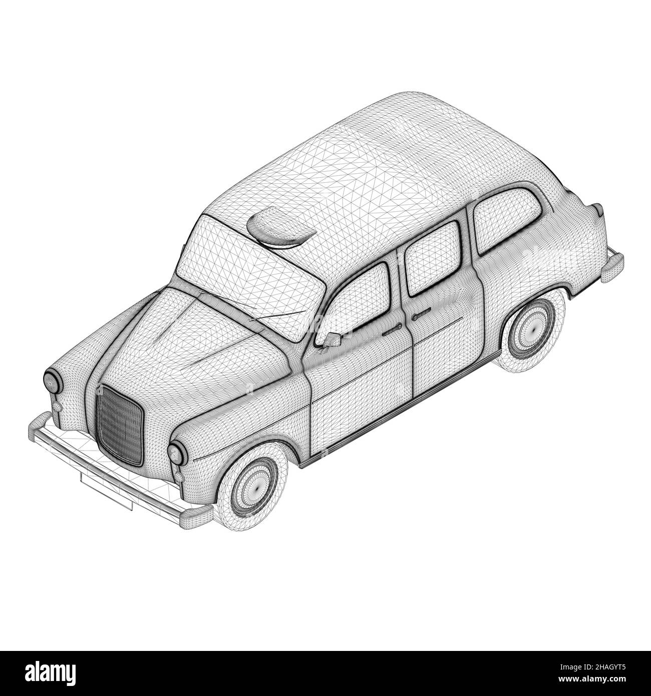 Isometric Drawing Car Isometric Drawing Car