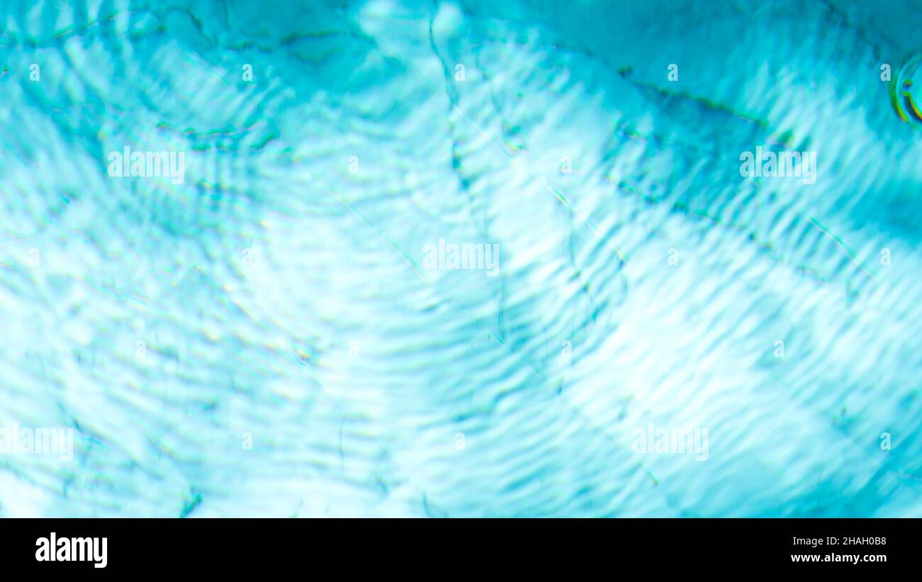 water swimming pool texture and surface water on pool, reflection blue ...
