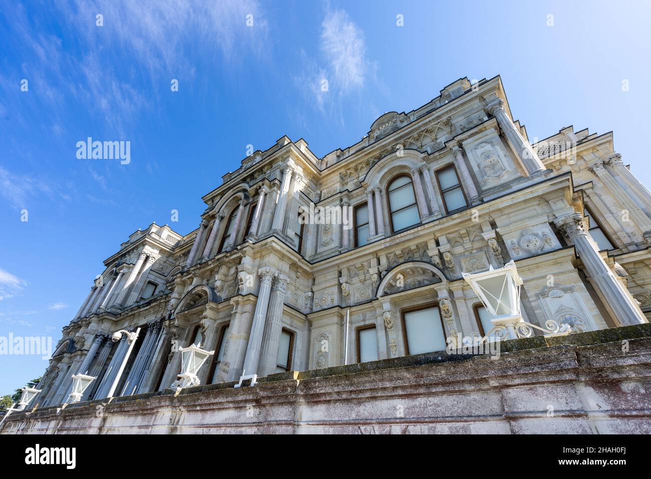 Beylerbeyi Palace in Istanbul. Beylerbeyi Palace is the summer ...