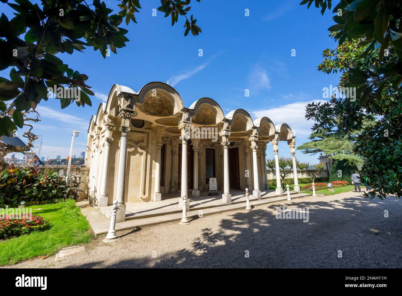 Beylerbeyi Palace Bathing pavilion in Istanbul, Turkey Stock Photo - Alamy