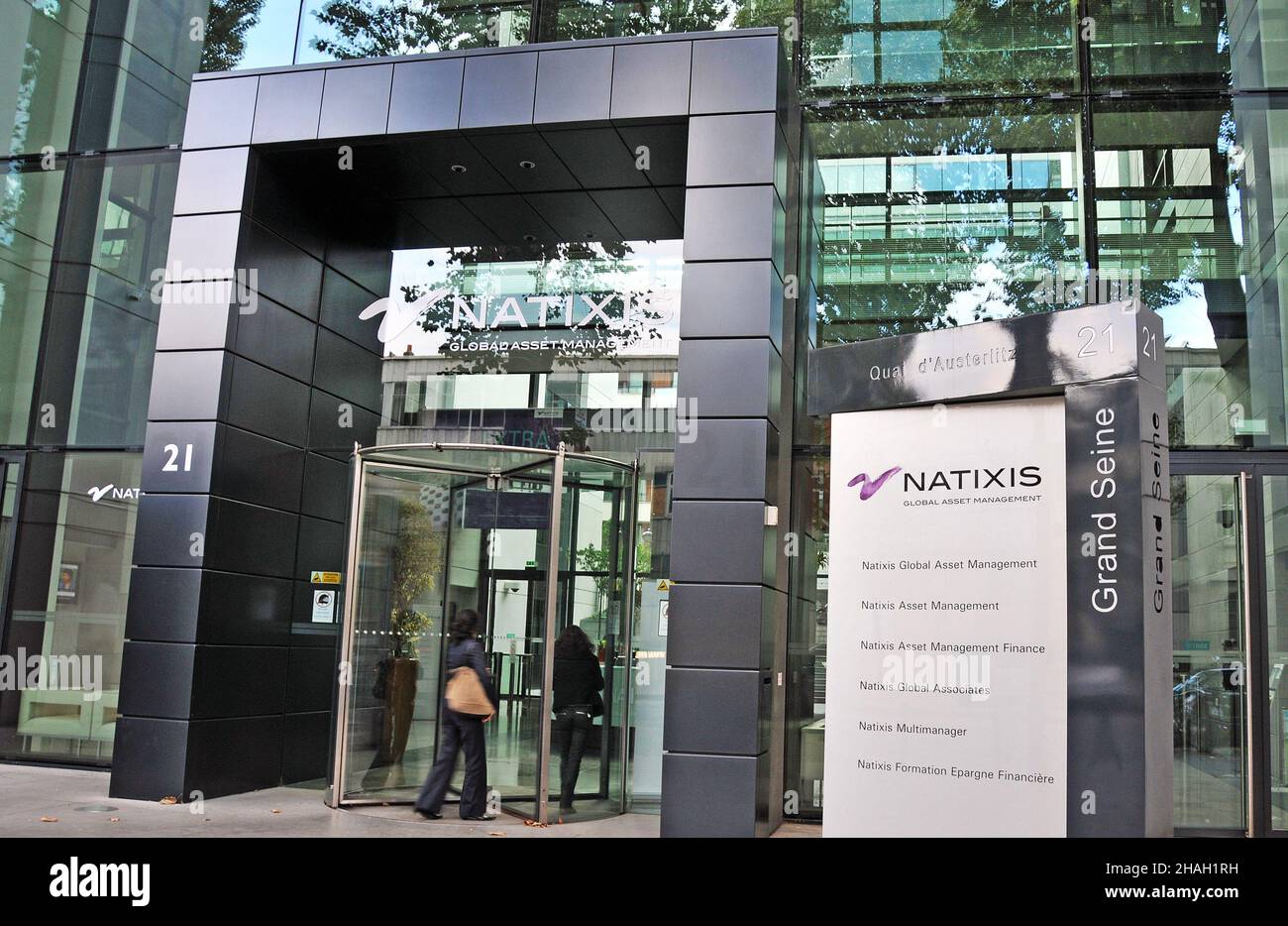 Natixis bank global asset management, quai d’Austerlitz, Paris, France ...