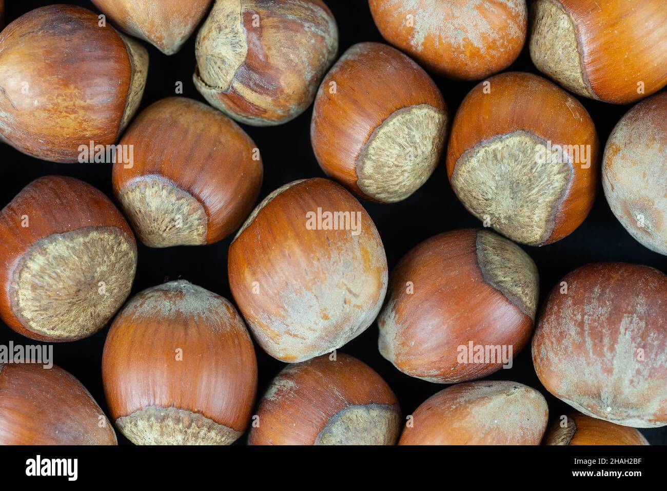 Hazelnuts background. It can be used as background food Stock Photo - Alamy
