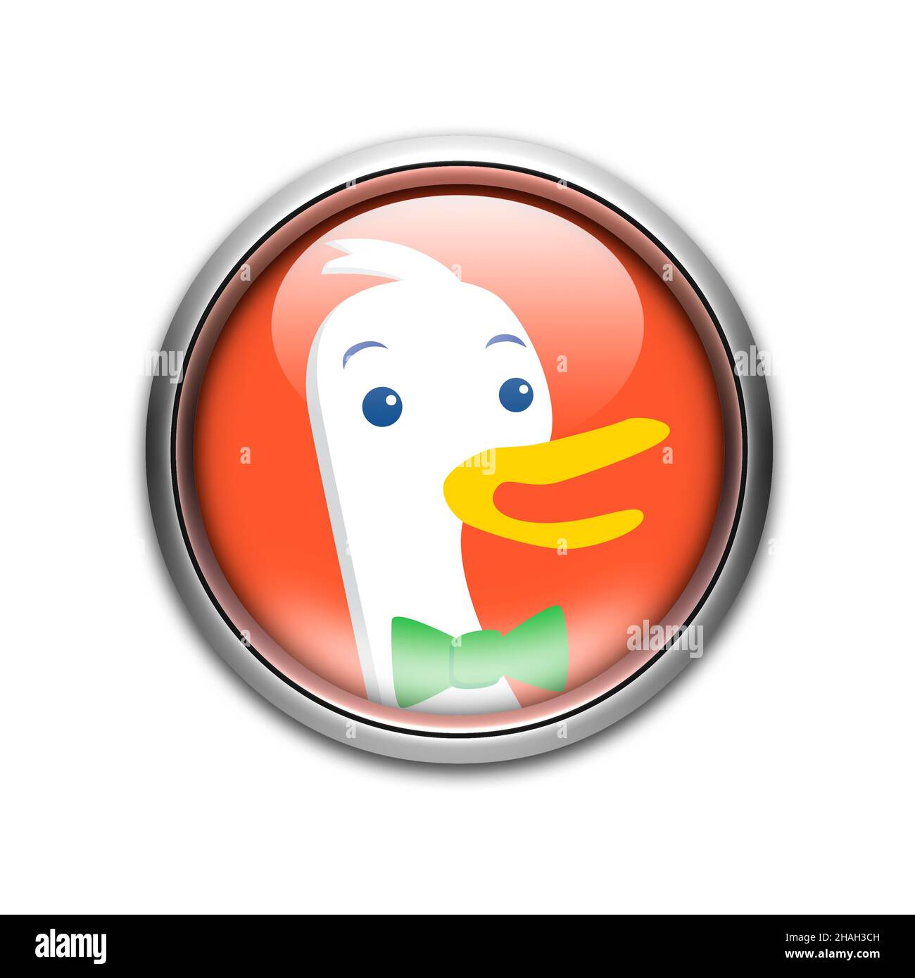 Duckduckgo logo hi-res stock photography and images - Alamy