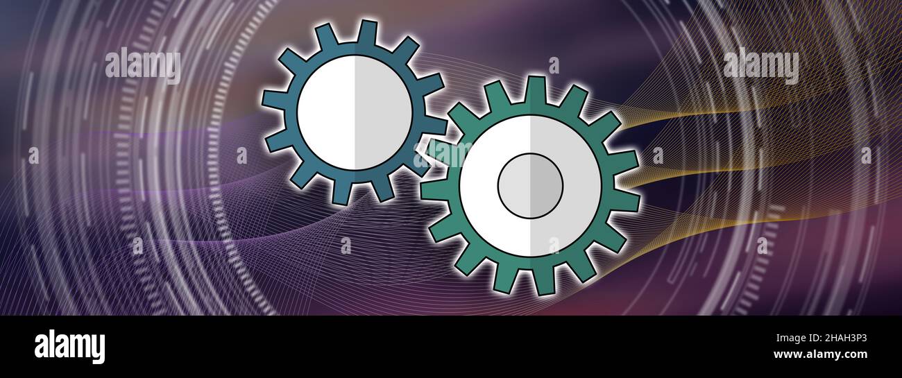 Illustration of a setting concept Stock Photo - Alamy