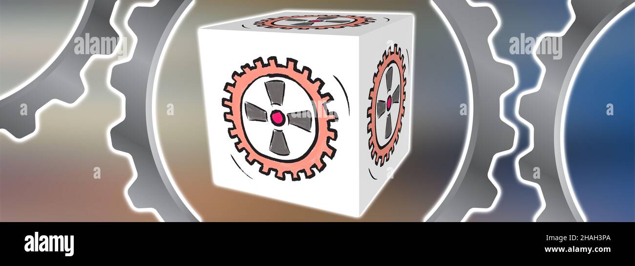 Illustration of a business process concept Stock Photo - Alamy