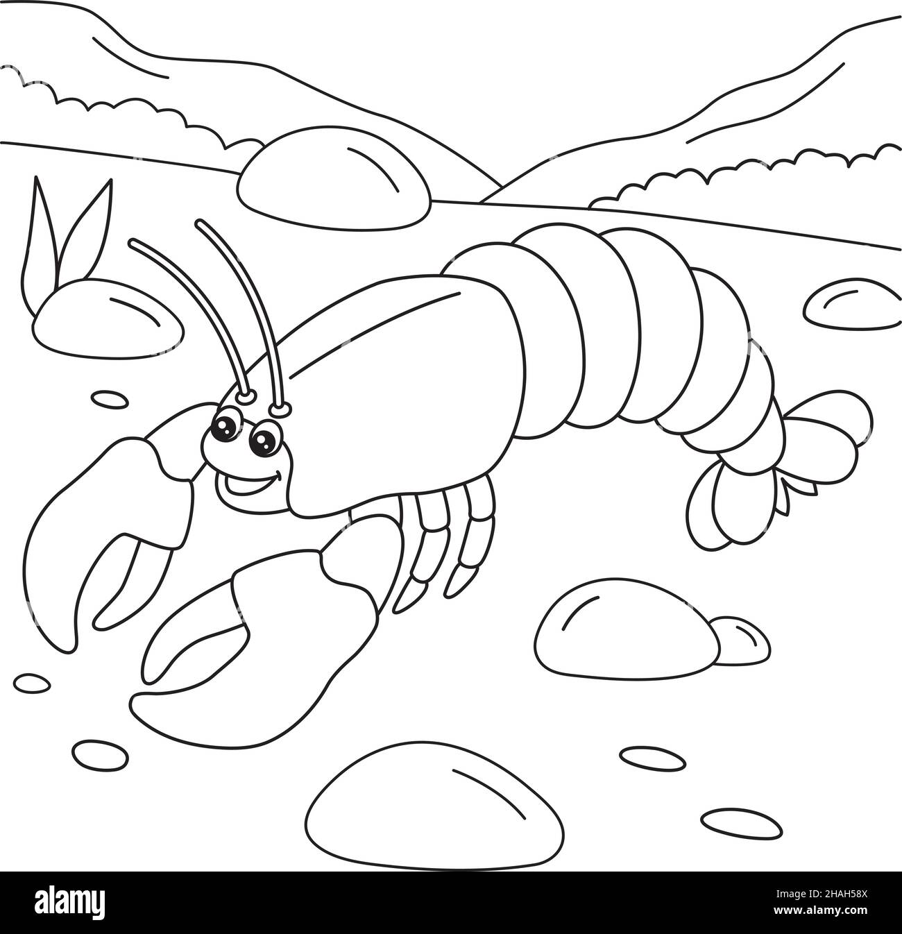 Marine lobster Black and White Stock Photos & Images - Alamy