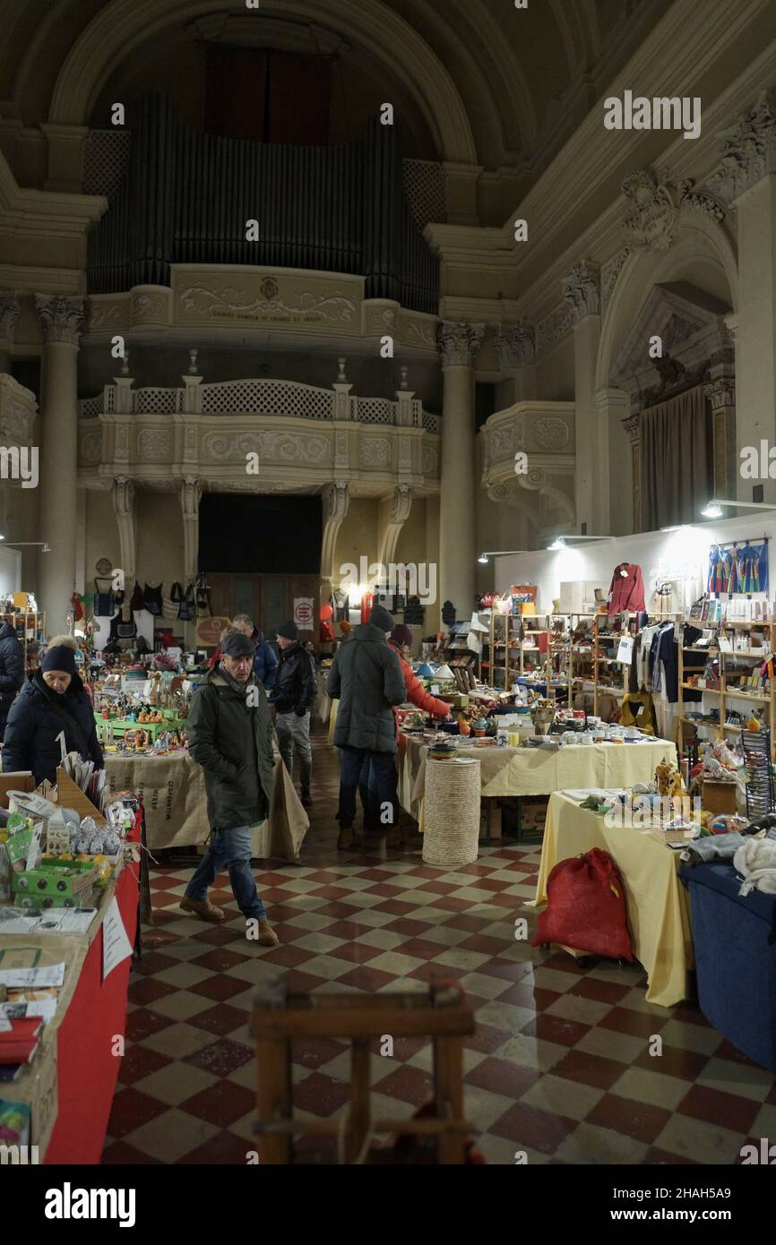 Christmas markets, Fano, Marche, Italy, Europe Stock Photo - Alamy