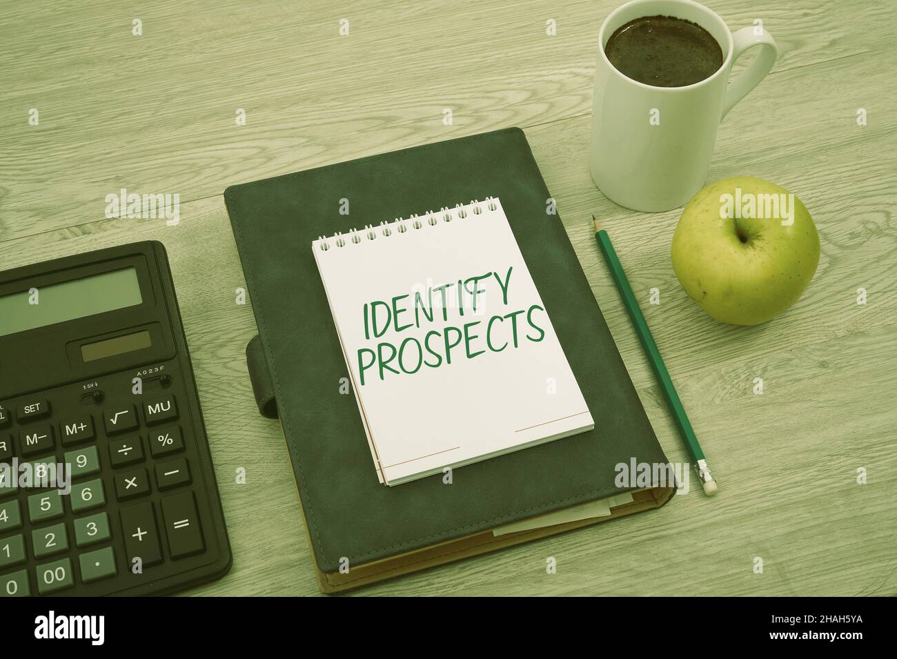 Writing displaying text Identify Prospects. Internet Concept Possible ...