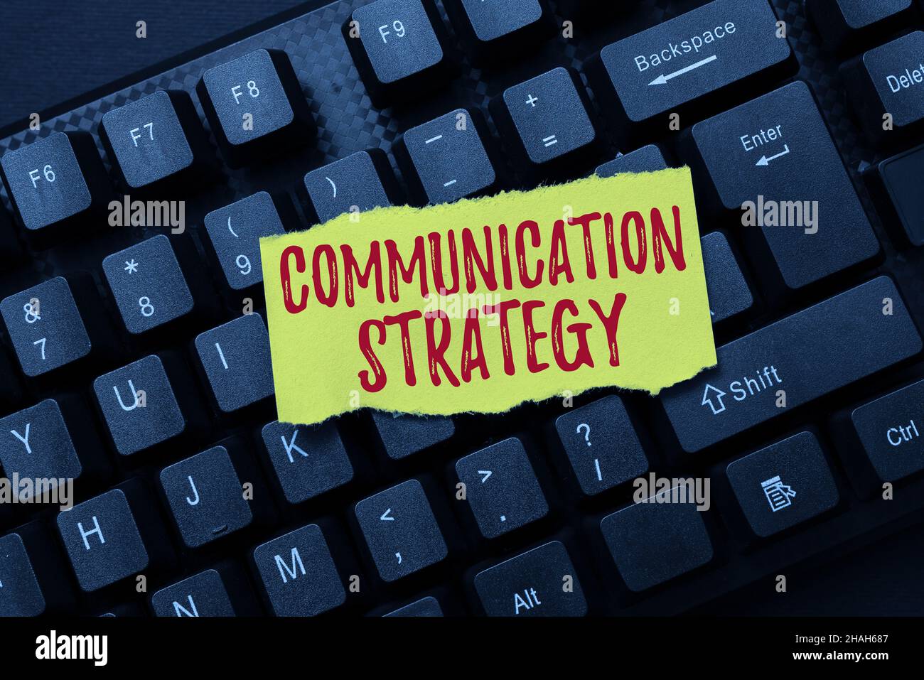Inspiration showing sign Communication Strategy. Business concept ...