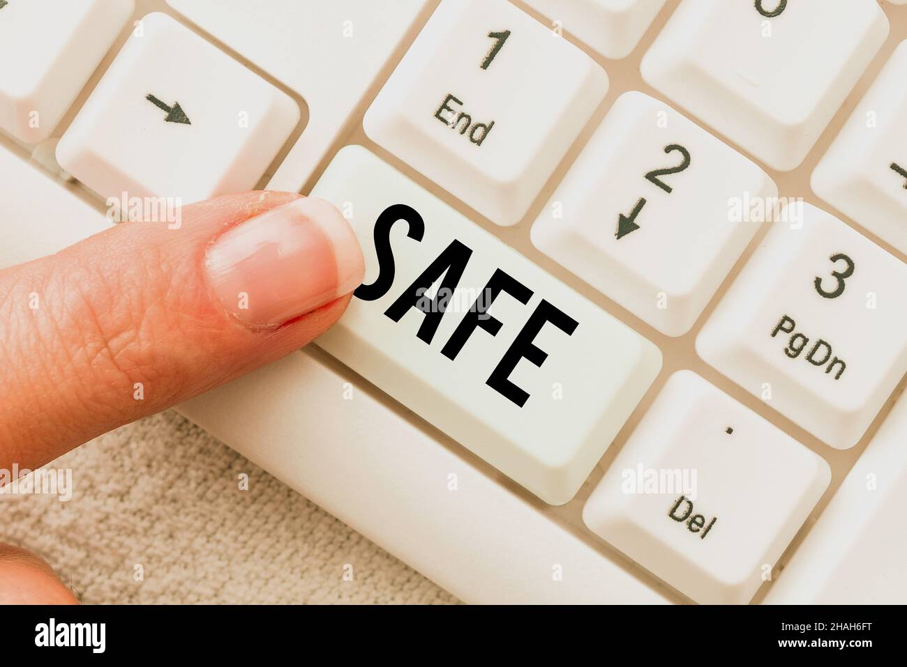 Inspiration showing sign Safe. Business showcase protected from or not ...