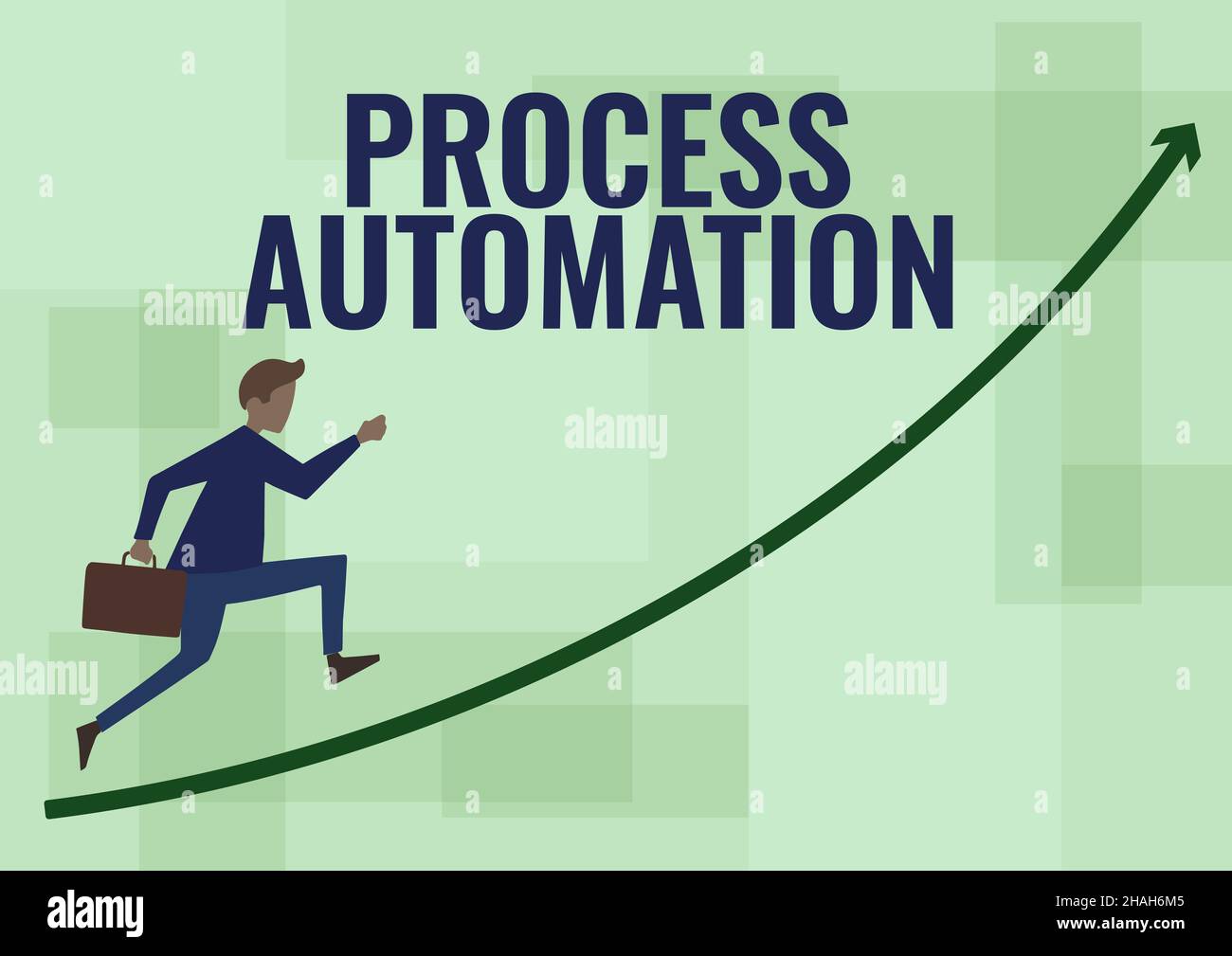 Conceptual caption Process Automation. Internet Concept Transformation ...