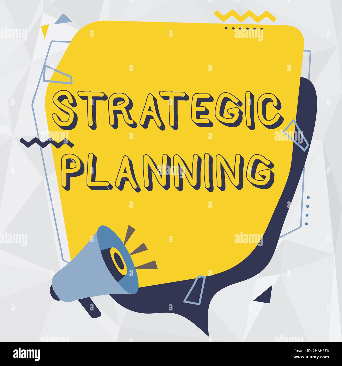 Handwriting text Strategic Planning. Business concept Organizational ...