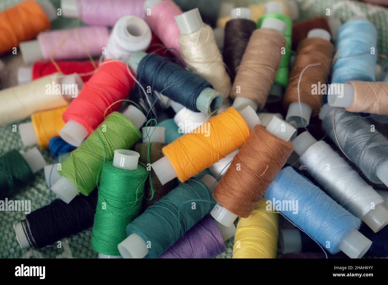 Multi colored silk embroidery hi-res stock photography and images - Alamy