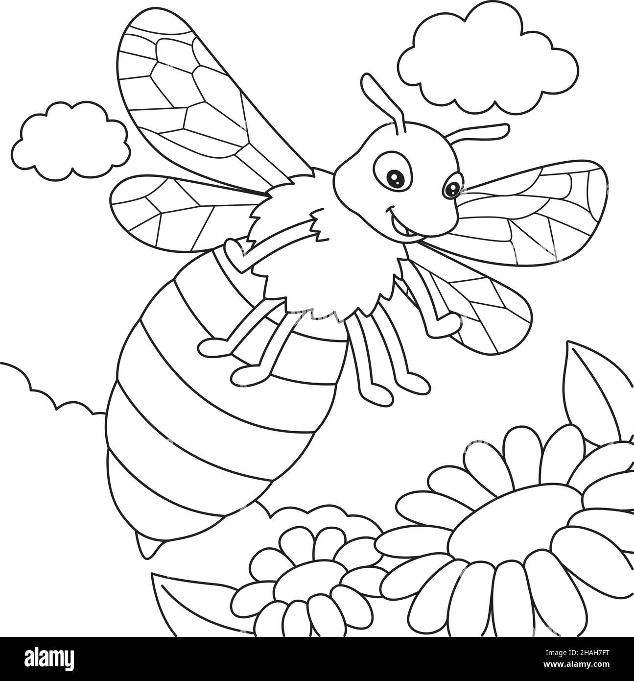 Bumblebee Coloring Pages