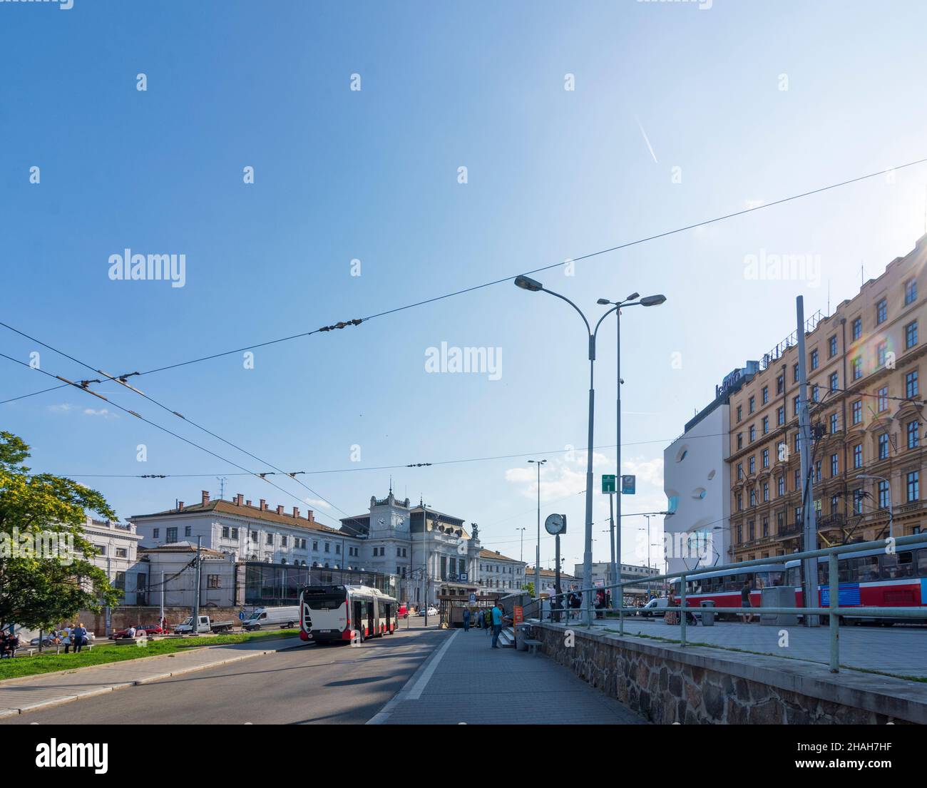 Brno main railway station hi-res stock photography and images - Alamy