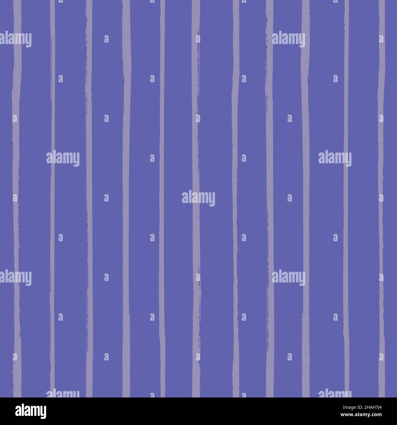 Painterly periwinkle violet color striped vector seamless pattern ...