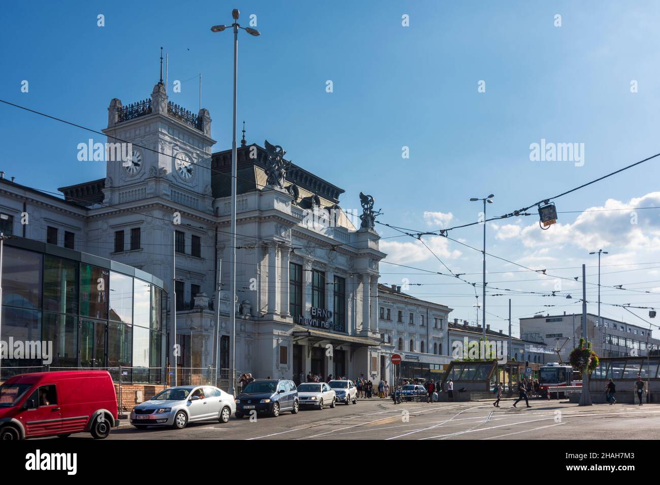 Brno main railway station hi-res stock photography and images - Alamy
