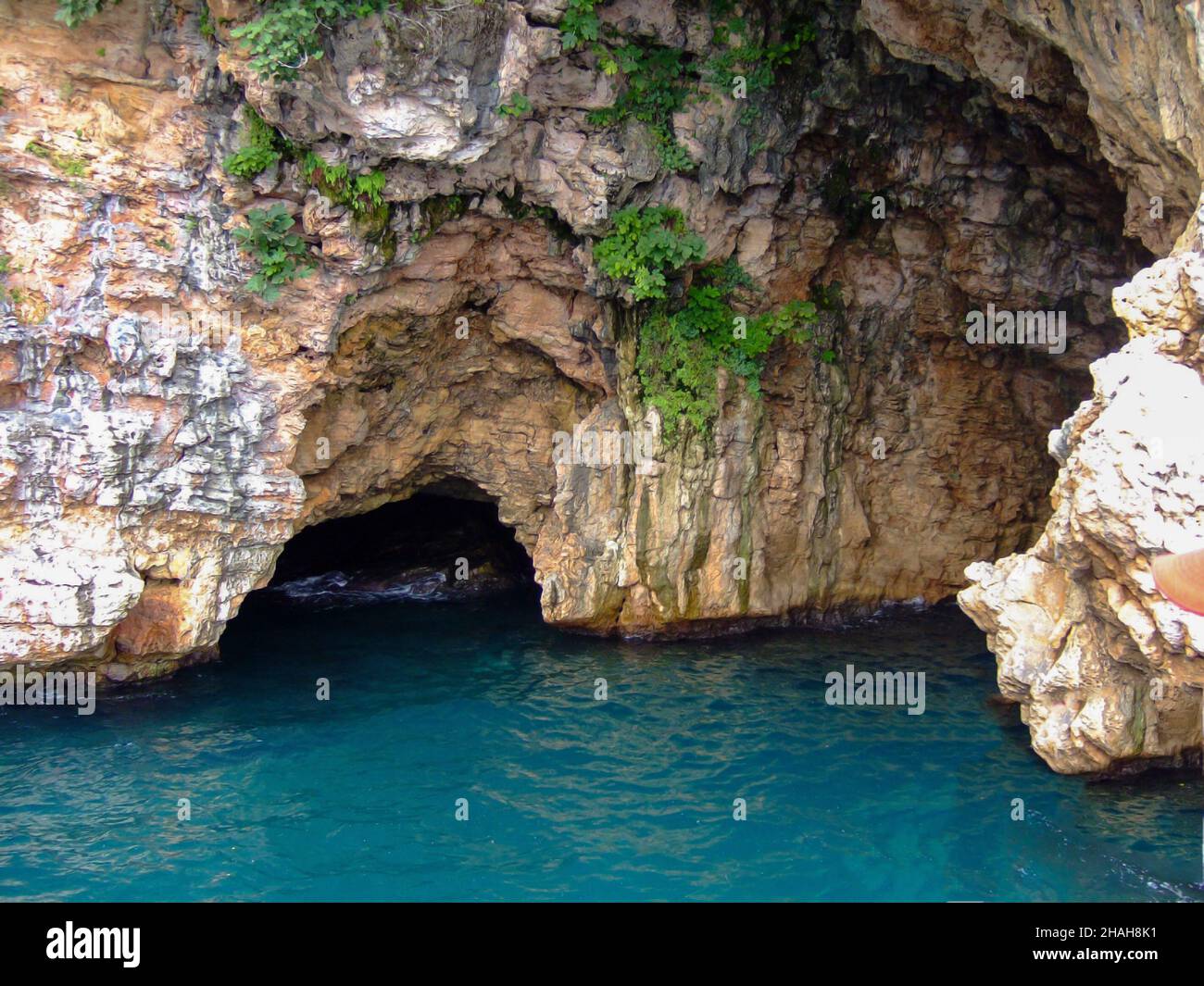 Rock arch at the blue lagoon hi-res stock photography and images - Alamy