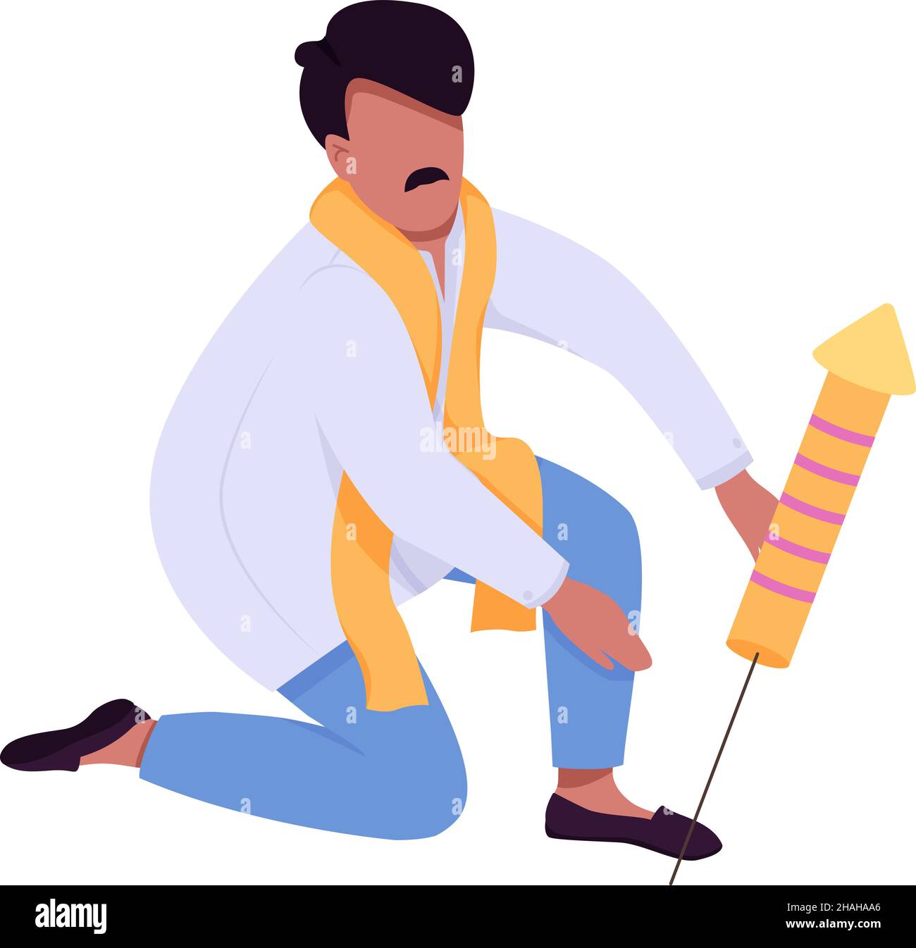 Setting fireworks Stock Vector Images - Alamy