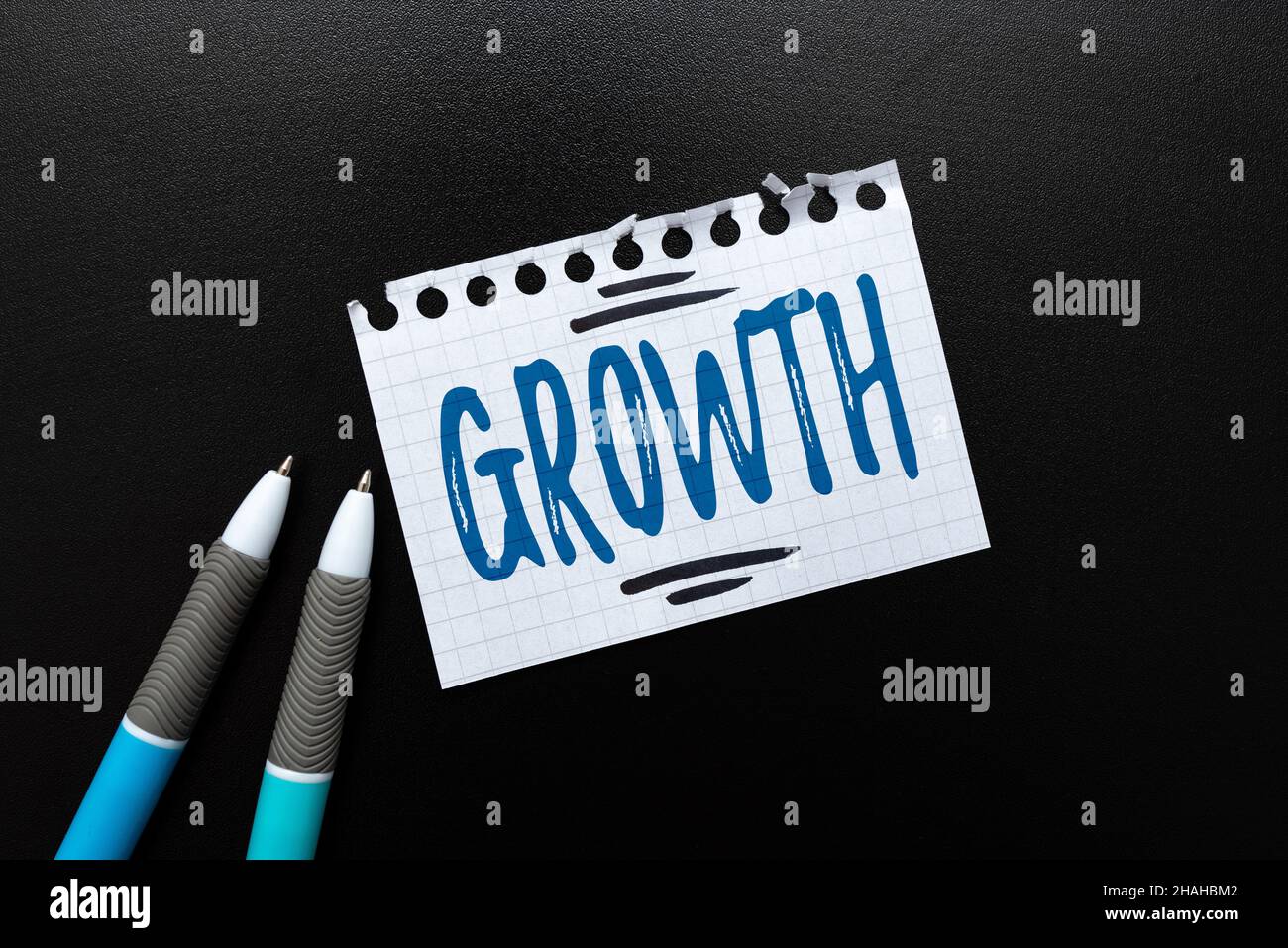 Conceptual caption Growth. Word Written on process of increasing in ...