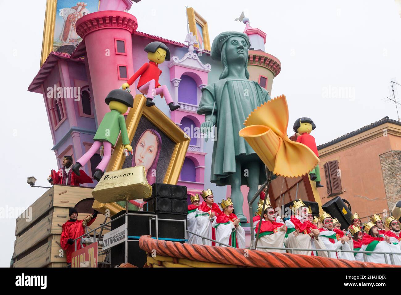Traditional Carnival in Fano, Marche, Italy, Europe Stock Photo - Alamy
