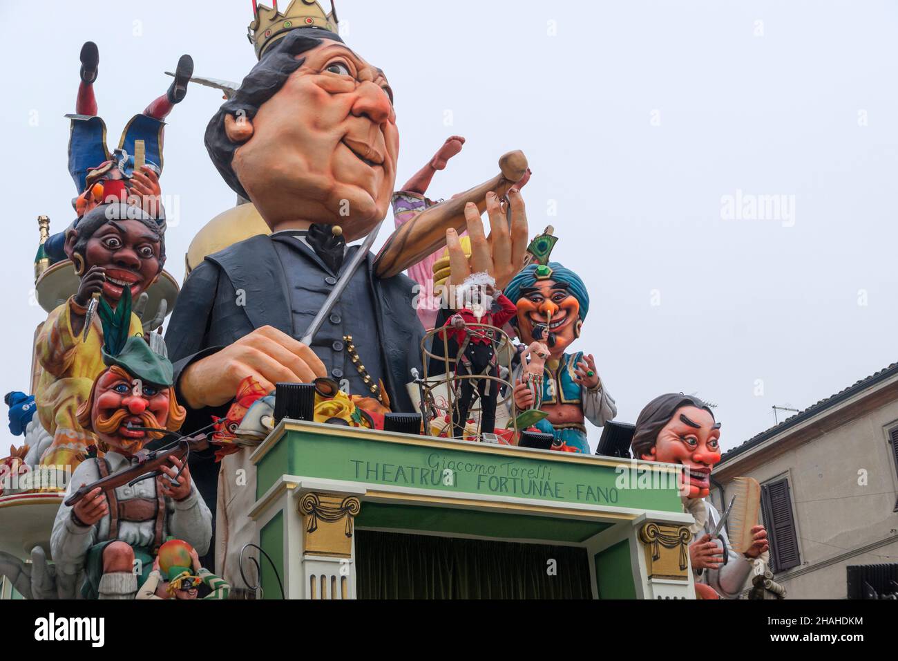 Traditional Carnival in Fano, Marche, Italy, Europe Stock Photo - Alamy