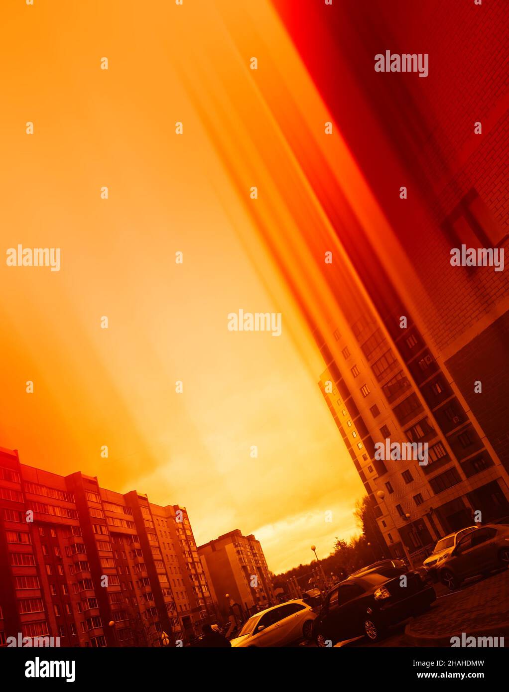 Diagonal city architecture abstraction backdrop Stock Photo - Alamy