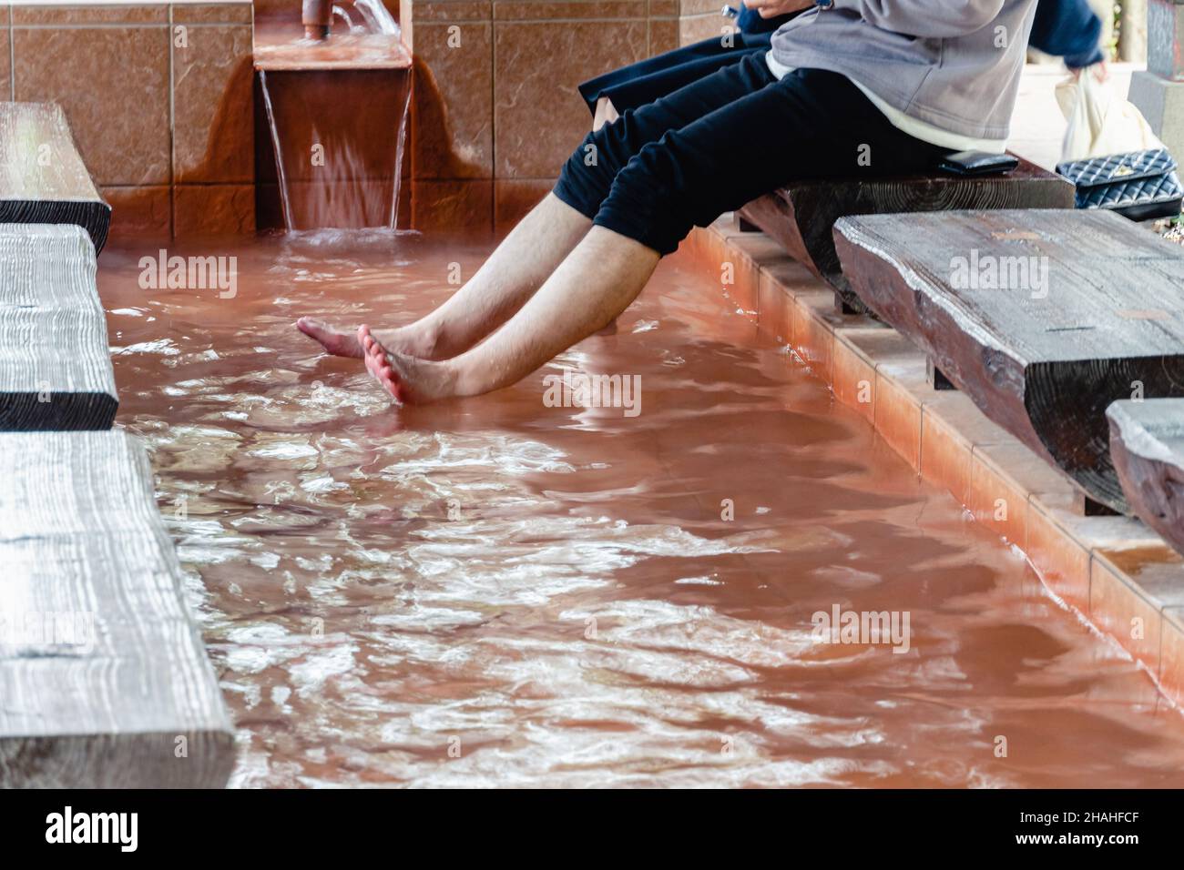 Japan people onsen hi-res stock photography and images - Alamy