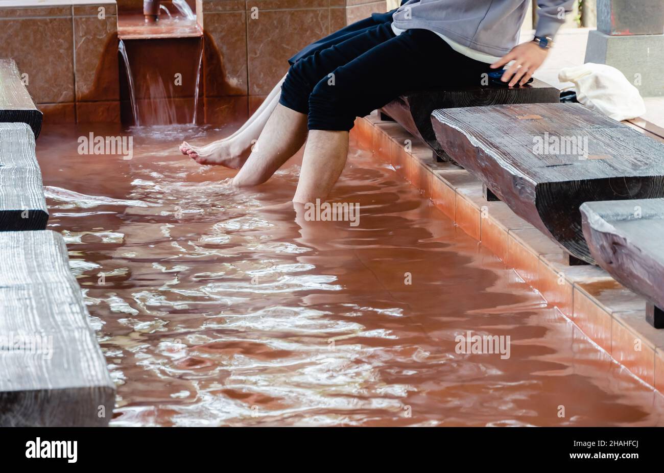 Japan people onsen hi-res stock photography and images - Alamy