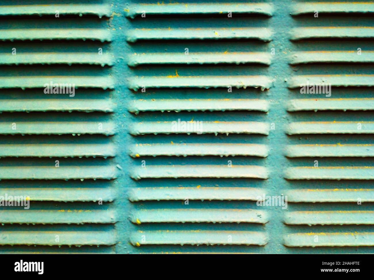 turquoise vintage ventilation texture background Stock Photo - Alamy