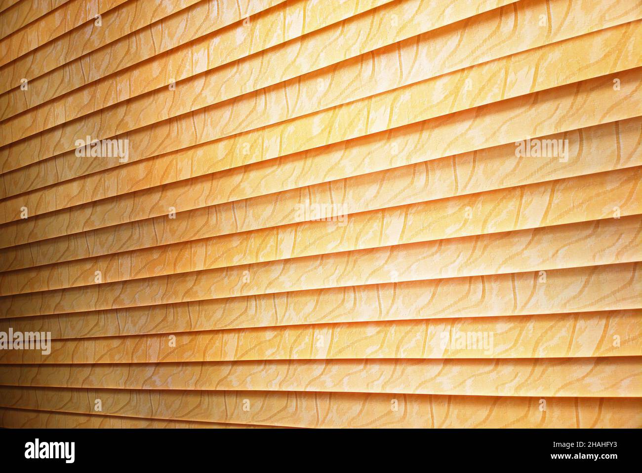 Diagonal yellow window blinds texture Stock Photo - Alamy