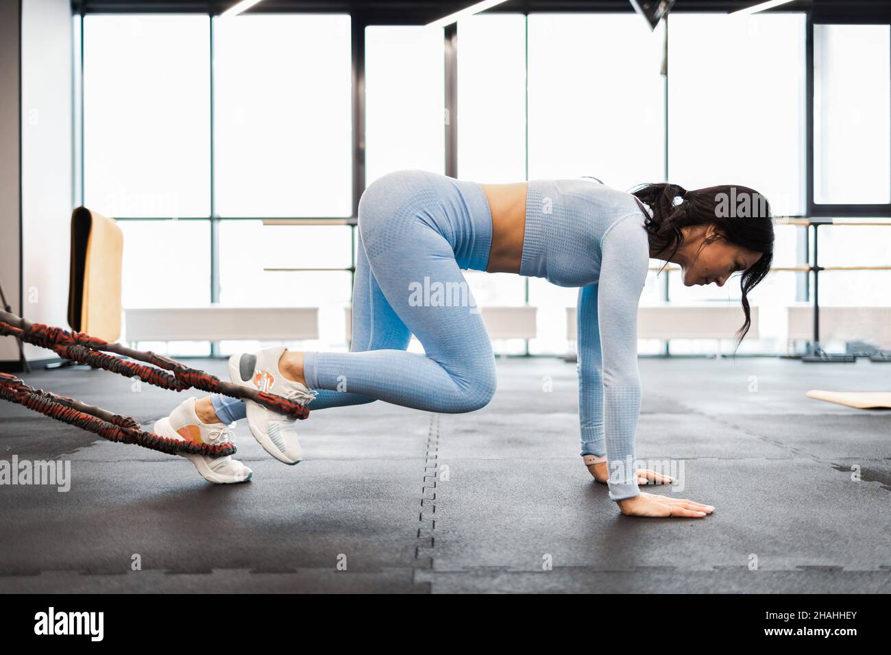 Elastic ropes hi-res stock photography and images - Alamy